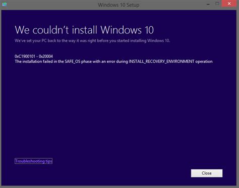 Windows Will Not Install But Says It S Ready Microsoft Community