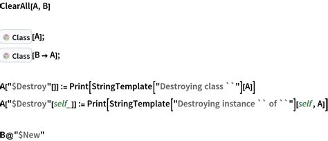 Class Wolfram Language Paclet Repository