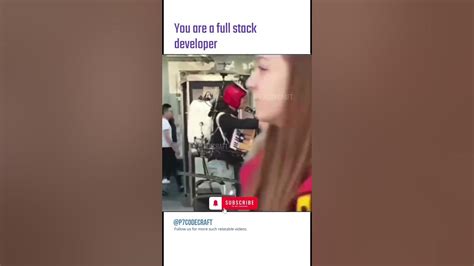 Full Stack Developers Be Like Developerlife Movie Learncoding Funny