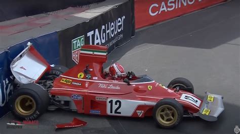 Charles Leclerc Crashed Niki Laudas Ferrari 312b3 F1 Race Car