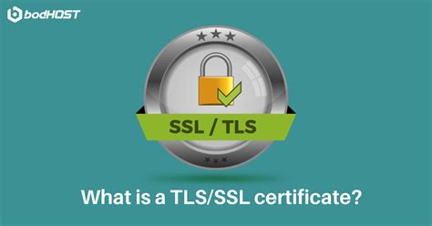 What Is A TLS SSL Certificate And How It Works BodHOST