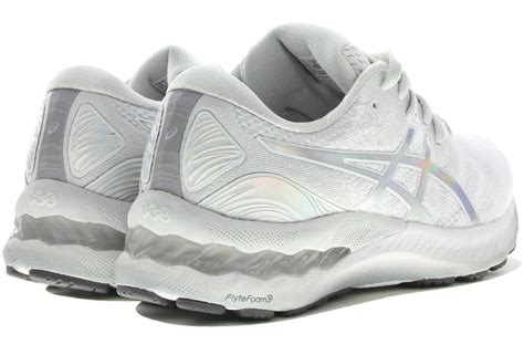 Asics Gel Nimbus 23 Platinum En Promoción Mujer Zapatillas Terrenos