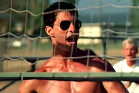 Top Gun Volleyball Scene 