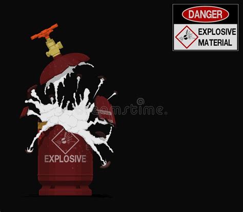 Exploding Tank Stock Illustrations 99 Exploding Tank Stock