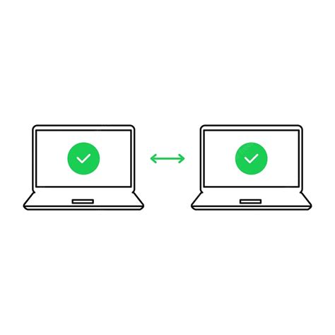 Premium Vector Linear Easy File Transfer Or Data Backup Concept Of