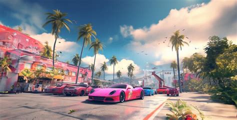 Premium Photo Gta 6 Grand Theft Auto Vice City Hd Wallpaper