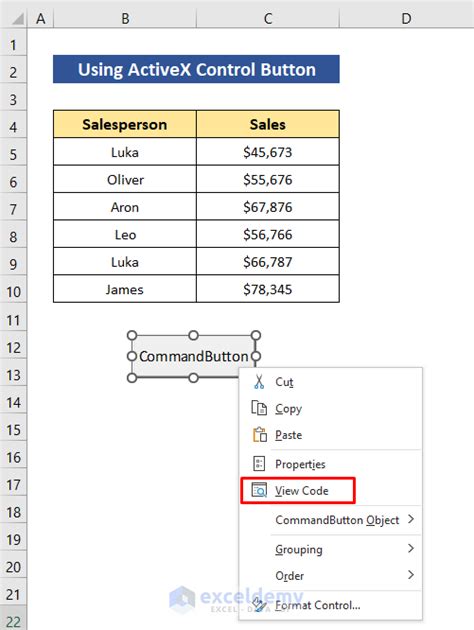 How To Create A Macro Button In Excel 3 Methods