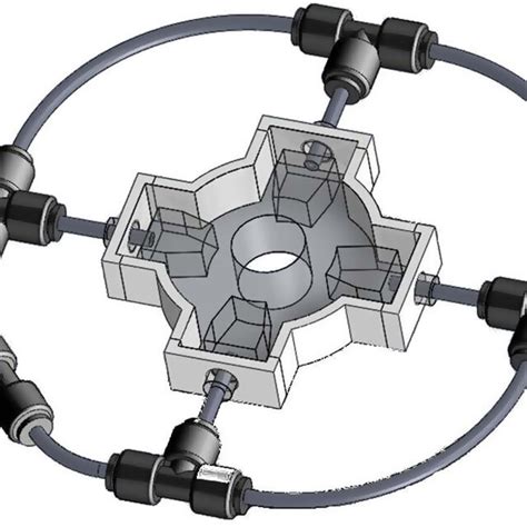 Cross Section Of A Single Layer Of Soft Robotic Actuator Repeated 12 Download Scientific