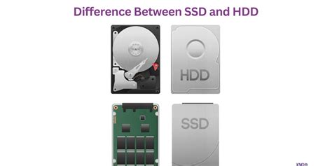 Difference Between SSD And HDD