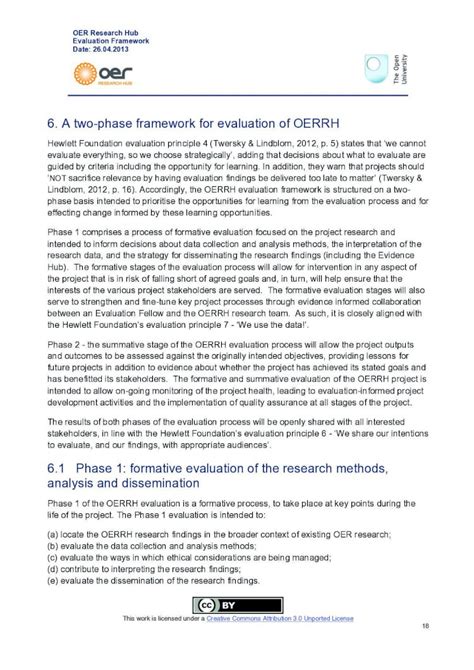 Pdf 6 A Two Phase Framework For Evaluation Of Oerrh · 6 A Two Phase