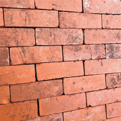 Reclaimed Red Facing Bricks Victorian Imperial Red Bricks Reclaimed Brick Company