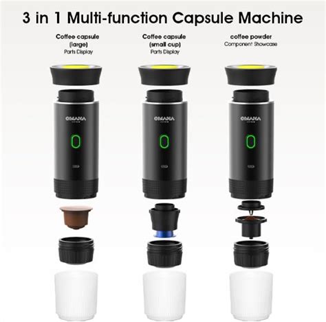 Multifunctional Portable Capsule Coffee Machine Body And Soul Ts From The Heart