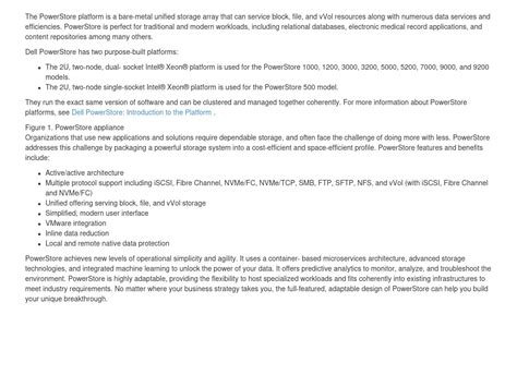 Powerstore Dell Powerstore Deploying Proxmox Virtual Environment — White Paper Dell