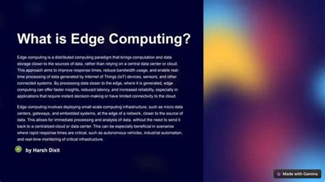 What Is Edge Computing Everything You Need To Know Pdf Cloud Computing Internet