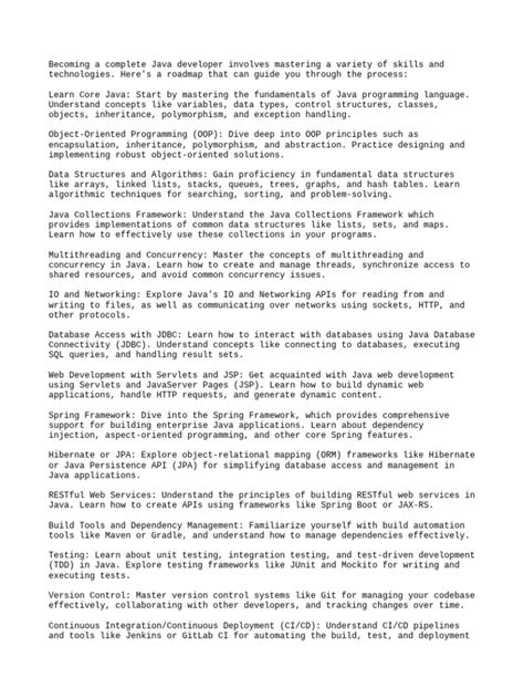 Java Concepts Pdf Java Programming Language Spring Framework