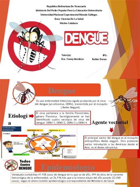 Dengue Pdf Medicina Epidemiología