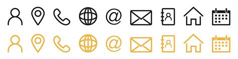 Email Signature Icons Vector Art Icons And Graphics For Free Download