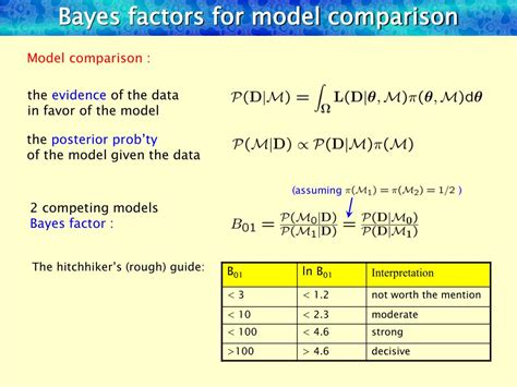 Ppt Cosmological Bayesian Model Selection Powerpoint Presentation Free Download Id7001023