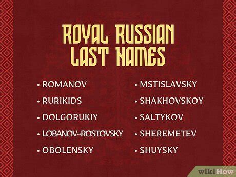 100 Common Russian Last Names And What They Mean