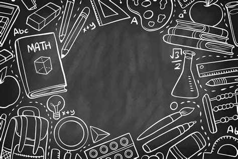 بک گراند بازگشت به مدرسه با طرح المان های دست ساز کد محصول 115635