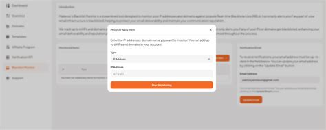 How Do I Use The IP Domain Blacklist Monitor