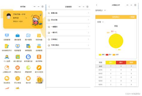 使用springboot框架java vue2开发的一套云平台智慧校园电子班牌源码 学校电子班牌系统源码下载 csdn博客
