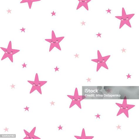 귀여운 분홍색 하트와 어린이의 원활한 패턴 벡터 플랫 일러스트레이션 벽지 직물 직물 종이 개념에 대한 스톡 벡터 아트 및 기타 이미지 Istock