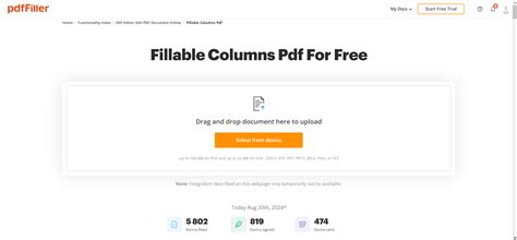 How To Create Multiple Column Fillable Fields In A PDF PDF Agile