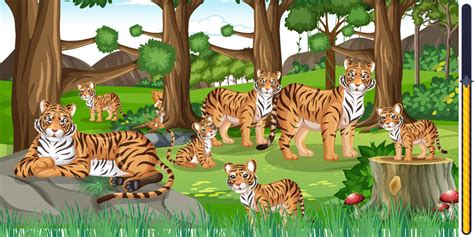 Observation Game Find The Intruder Hidden Among The Tigers In Less Than 20 Seconds And Prove