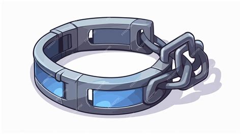 Handcuff Icon Arrest Offender Element Police Premium Ai Generated Vector