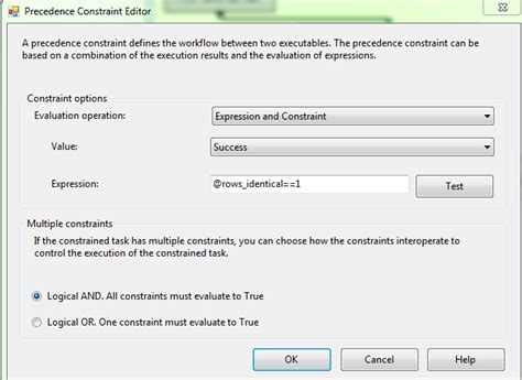 Variables Ssis Send Mail Task Not Triggered After Precedence