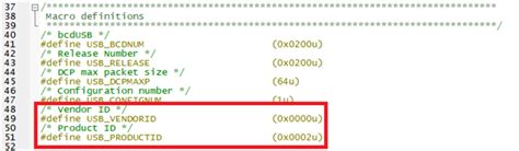 What Are The Usb Product Id And Manufacture Id For Rx72n Microcontroller Forum Rx Mcu