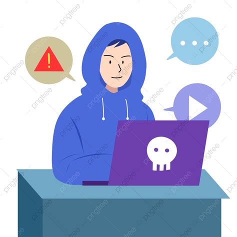 Hacker Computer Data Dialog Hacker Computer Data PNG Transparent Clipart Image And PSD File
