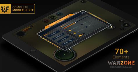 War Zone Military Game Mobile Ui Kit 2d Gui Unity Asset Store