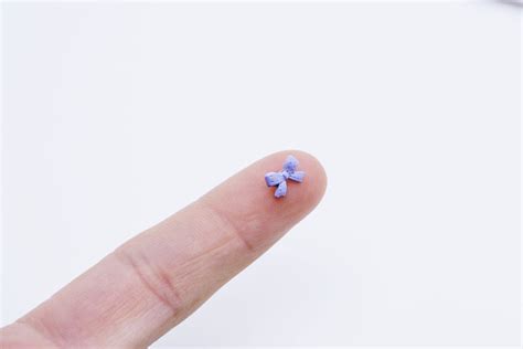 B270 Pretty 8×6mm Bow Tie Shank Buttons Micro Mini Buttons Tiny Button