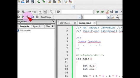 Bangla C Programming Tutorial 13 Operator 8 Comma Operator Youtube