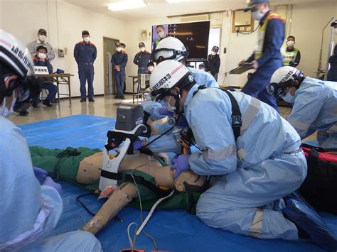 令和4年度特別警防救急訓練 綾部市