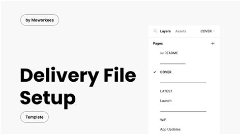Figma Project File Setup Template For Delivery Figma