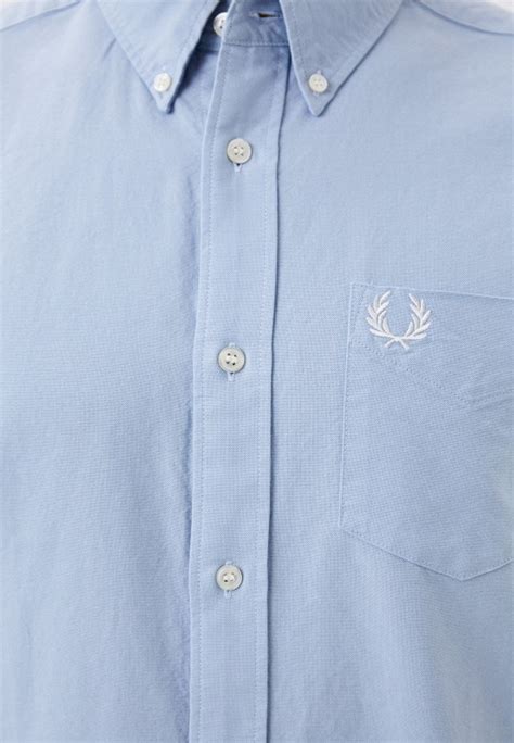 Рубашка Fred Perry, цвет: голубой, RTLACQ763601 — купить в интернет ...