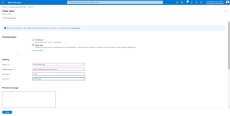 how to correctly setup external or guest users in dynamics 365 fando