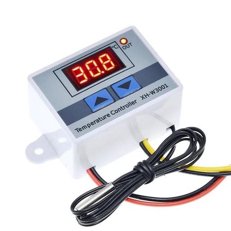 Cina Harga Rendah Digital LED Temperature Controller XH W3001 Untuk Sensor NTC Thermostat