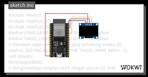 Latihan Oled Wokwi Esp32 Stm32 Arduino Simulator