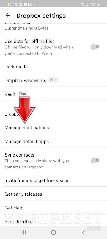 How To Manage Notifications In Dropbox How To HardReset Info