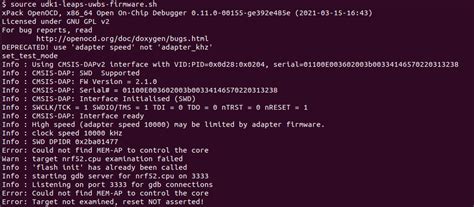 Firmware Update — Leaps