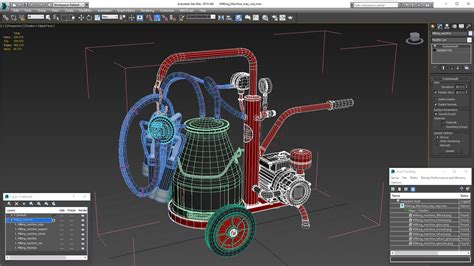 Milking Machine 3d Model Turbosquid 1916190