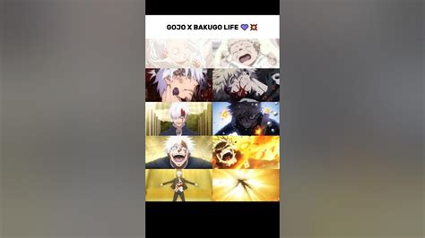 Gojo X Bakugo Life 💜💥 Bakugo Gojosatoru Anime Animeshorts Youtube