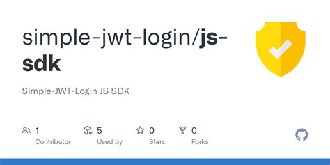Github Simple Jwt Loginjs Sdk Simple Jwt Login Js Sdk