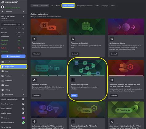 Action Working Hours Plug In Linked Helper