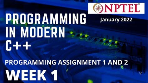 nptel programming in modern c week 1 programming assignment 1