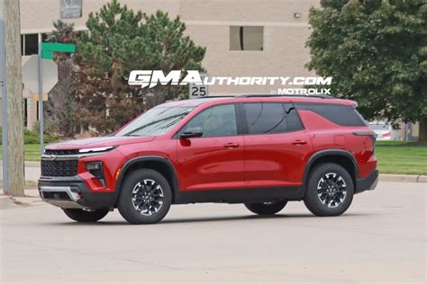 2024 Chevrolet Traverse Z71 In Radiant Red Tintcoat Photos